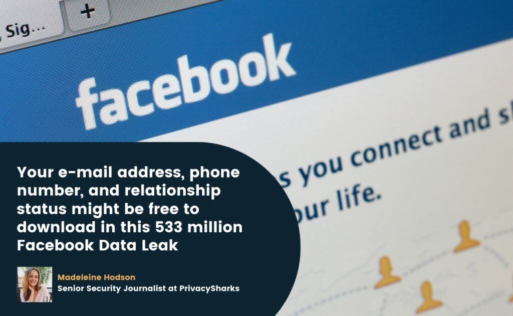 Facebook Data Leak makes your data easy to download | PrivacySharks
